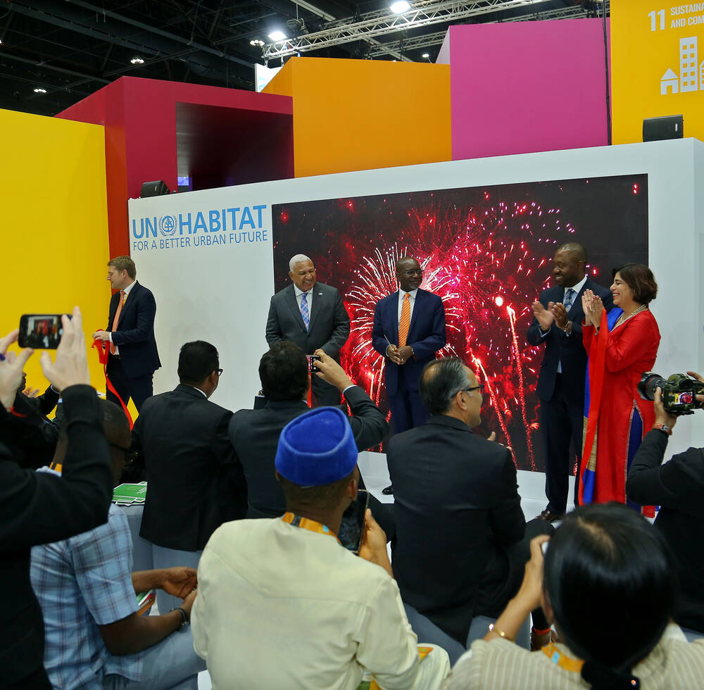 Prime Minister of Fiji launches Flagship Programme on supporting urban poor to cope with climate ...